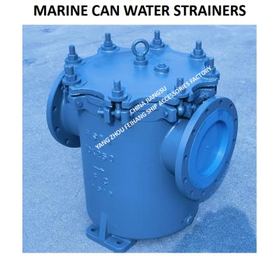 China IMPA872011 10K-250A MARINE CAN WATER FILTERS CAST IRON NOM DIA 250MM-S-TYPE marine can water filter for sale