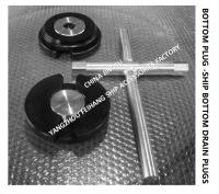 China BOTTOM PLUG & WRENCH WITH ROLLED STL HOUSING,STAINLESS STEEL PLUG,NEOPRENE UBBER for sale