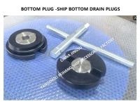 China Ship Bottom Drain Plugs A52*2 FOR WATER TANK WITH ROLLED STL HOUSING,STAINLESS STEEL PLUG,NEOPRENE UBBER for sale