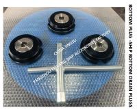 China BOTTOM PLUG & WRENCH WITH ROLLED STL HOUSING,STAINLESS STEEL PLUG,NEOPRENE UBBER for sale