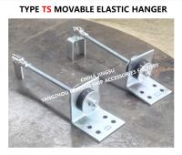 China Supports Marine TS472-2 Movable Elastic Hanger  & Type Ts Movable Elastic Hanger TS444-1  MAX.LOAD800KGF for sale