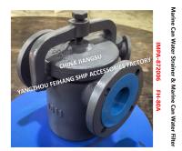 China Component For FH-5K-80A Can Water Strainer  & FH-10K-80A Can Water Filter Cast iron body, stainless steel filter element for sale