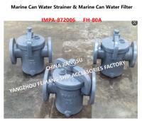 China Component For FH-5K-80A Can Water Strainer  & FH-10K-80A Can Water Filter Cast iron body, stainless steel filter element for sale
