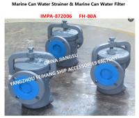China Component For FH-5K-80A Can Water Strainer  & FH-10K-80A Can Water Filter Cast iron body, stainless steel filter element for sale