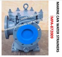 China IMPA872009 MARINE CAN WATER FILTER 10K-150A S-TYPE - MARINE CAN WATER STRAINERS 10K-150A LB-TYPE CAST IRON BODY WITH STAINLESS STEEL FILTER CARTRIDGE for sale
