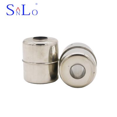 China 316L Stainless Steel Magnetic Float Ball For Level Switch 45*50*15.5mm for sale