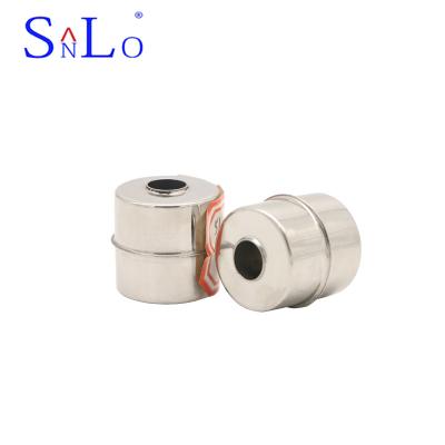 China 316L Material Float Switch Ball / Sewage Pump Floats 28*28*9.5mm 1MPA Pressure for sale