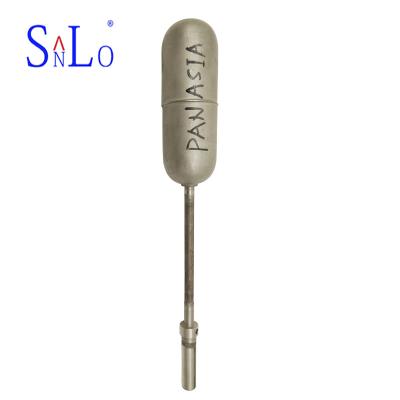 China 150*90mm Long Threaded Level Gauge Float , 304/316 Stainless Float Ball for sale