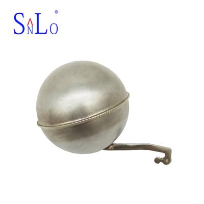 China Customized Fixed Round Ball Float For Pneumatic Float Switch 0.7/ 0.8Mm Thickness for sale