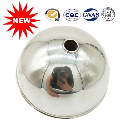 China Stainless Steel Liquid Level Float Ball With Matte Brushed 110MM 3 MPA Pressure for sale