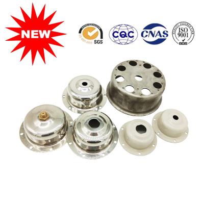 China Customized Steel Parts Metal Float Ball Valve Cover Made Of 304 /316L for sale