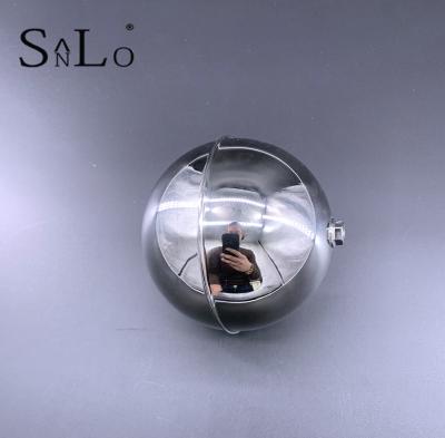 China 316L Screw Head Steel 94*94mm Round Ball Float for sale