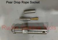 China 1.75 inch Pear Drop Rope Socket Wireline Tool String for sale