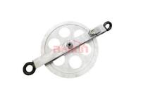 China 12 Inch Wireline Hay Pulley Cast Aluminum Wellhead Wireline Pressure Control for sale