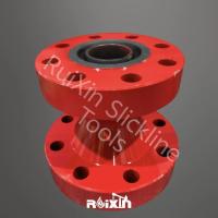 China Flange Half Moom Flange Wellhead Adapter Wireline Pressure Control Equipment for sale