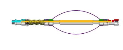 China Wireline Spring Centralizer Wireline Tool String for sale