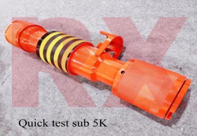 China 4 Inch ID 5K Wireline Pressure Control Quick Test Sub Nickel Alloy for sale