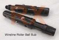 China 36mm Nickel Alloy Wireline Tool String Roller Ball Sub SR Connection for sale