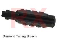 China Diamond Tubing Broach Gauge Cutter Wireline Nickel Alloy for sale