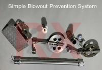 China 35MPa Simple steel wire Simple Blowout Prevention System 35CrMo for sale