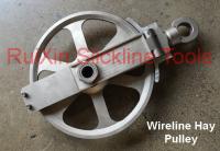 China Cast Aluminum Hay Pulley Wireline Pressure for Control Direction for sale
