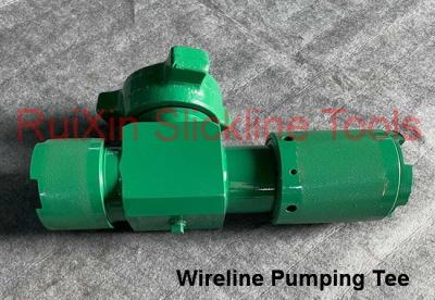 China BOP Pressure Control Wireline Pumping Tee 15k NPT Thread for sale