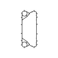 China Wide Range of Fluid Compatibility Plate Heat Exchanger Gasket with Excellent Sealing Performance for sale