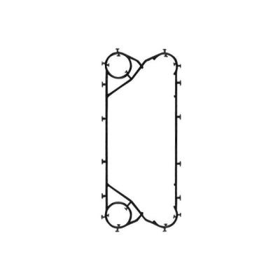 China 70 Shore A Hardness Plate Heat Exchanger Gasket and Versatile for Fluid Applications for sale