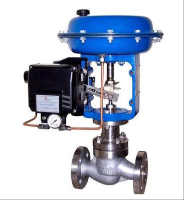 China Thermal Insulated Pneumatic Diaphragm 2 Way Globe Control Valve For Regulating Cryogenic Liquids for sale