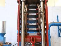 China Column Type Hydraulic Plate Rubber Vulcanizing Press Automatic 2.2KW for sale