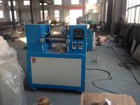 China Customized Working Layer Rubber Mixing Machine Blue Green Color Suitable For Industrial Rubber Processing Loading Port for sale