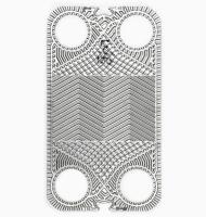 China Heat Exchange Parts Plate Heat Exchanger Plate with 1.5m2 Area and Chevron or Diamond Pattern Embossing for sale