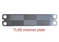 China TL6B TL10P Heat Exchanger Optimized Replacement Channel Plate For Heat Exchanger Sealing for sale