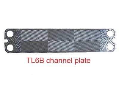 China TL6B TL10P Heat Exchanger Optimized Replacement Channel Plate For Heat Exchanger Sealing for sale