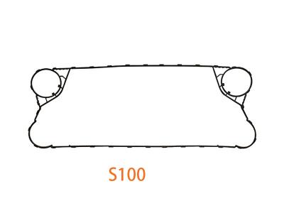 China Design Plate Heat Exchanger Gasket Customizable Size Up To 25 Bar Pressure Range for sale
