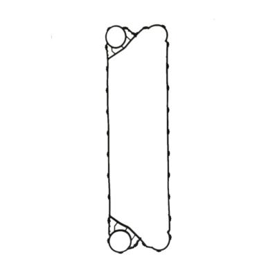 China Gasket Type Clip-on Plate Heat Exchanger Gasket with Excellent Sealing Performance for sale