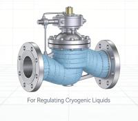 China High Performance Thermal Insulated Pneumatic Diaphragm Actuated 2 Way Globe Control Valve For Precise Regulation Of Cryogenic Liquids for sale