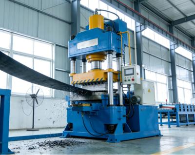China Automatic Hydraulic Rubber Cutter Heavy Duty For Factory Production Line With Safe Operation Long Service Life for sale