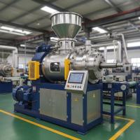 China Overall Dimension 1400×2450×3700 Custom Cold Feed Rubber Extruder Machine for Rubber Processing and Production Line Integration for sale