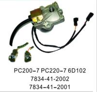 China 7834-41-2001 Throttle Motor 7834412002 For PC130-7  pc200-7 pc220-7 6d102 Excavator for sale