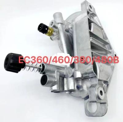 China Diesel filter base, hand oil pump, oil grid, two seat. Applicable to: Volv EC360 / 380/460 / 480B for sale