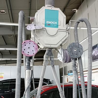 China Lacquer Finish Car Refinish System Concentrated Dust Collector For Car Repair Workshop for sale