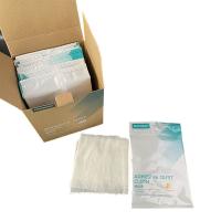 China Car Dust Cleaning Cloth White Adhesive Dry Wipping For Waterborne Paint 35x80CM for sale