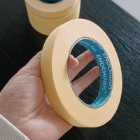 China Self Adhesive Crepe Paper Tape For Masking Auto Car Painters Painting Decoration for sale