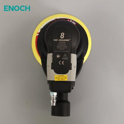 China 5 6 Inch Pneumatic Orbital Sander Machine 150mm Dry Grinder Car Putty Sandpaper Machine for sale