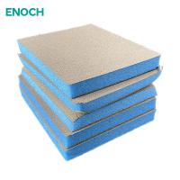 China 2000 Grit 3000 Grit  Wet And Dry Sandpaper Discs 5 Inch Double Side Abrasive Foam Sponge Blocks for sale