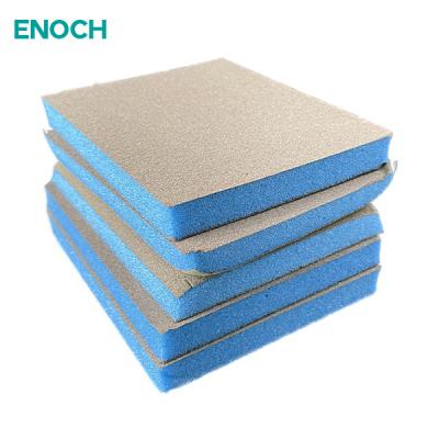 China 2000 Grit 3000 Grit  Wet And Dry Sandpaper Discs 5 Inch Double Side Abrasive Foam Sponge Blocks for sale