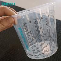 China Small Paint Mixing Cups Euro Car Parts Auto Measuring Usa Measurements Plastic for sale