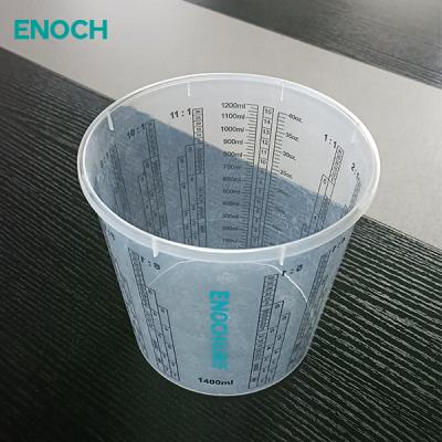 China 1000ml 1 Qt Paint Ratio Mixing Cups Auto Refinishing Paint Colors Service Center for sale