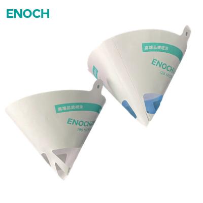 China White Automotive Paper Funnel Oil Filter Paper  Paint Funnel Strainer  Fast Speed for sale